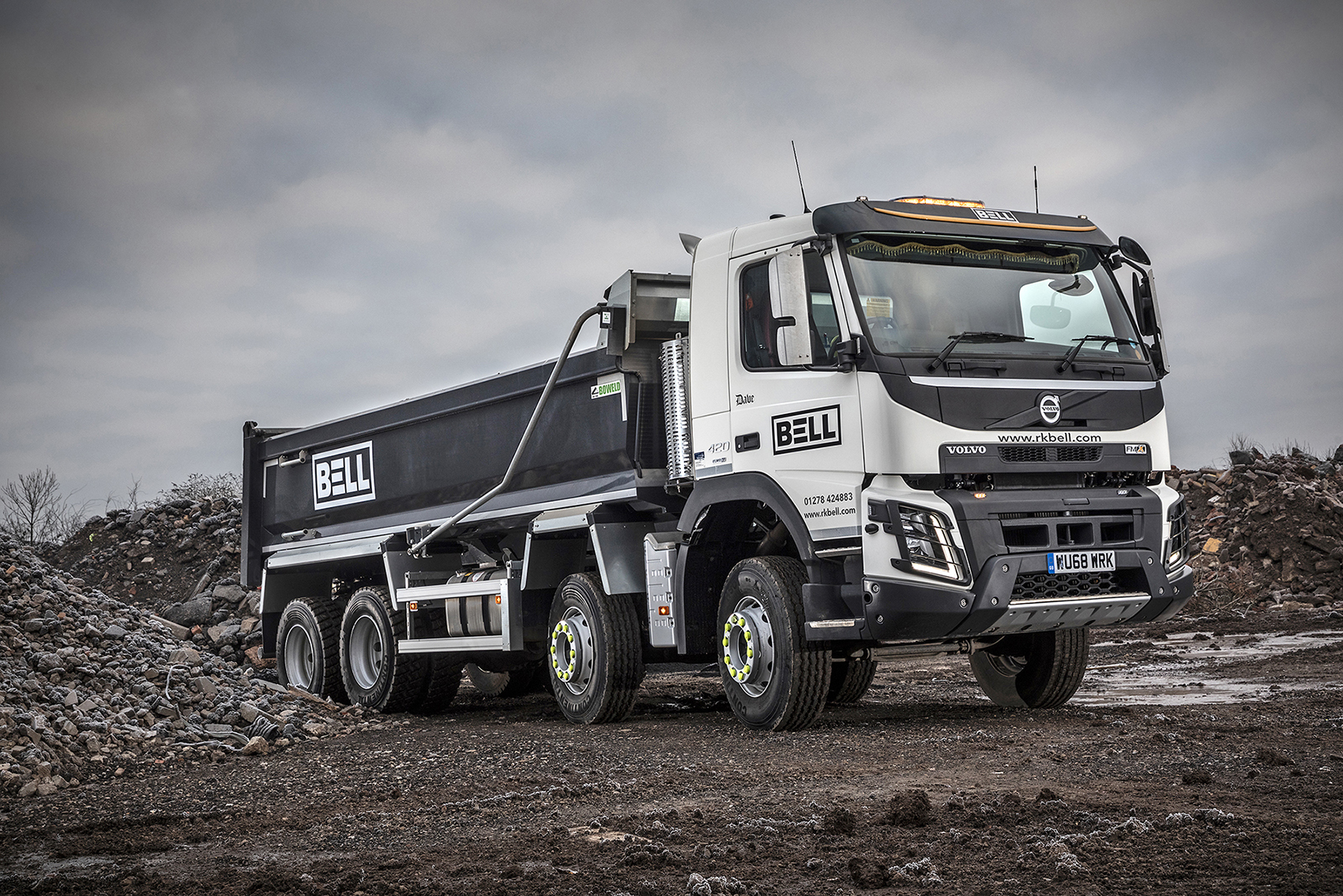 Volvo FMX Destined to Ring in Changes for RK Bell - Bulk & Tipper