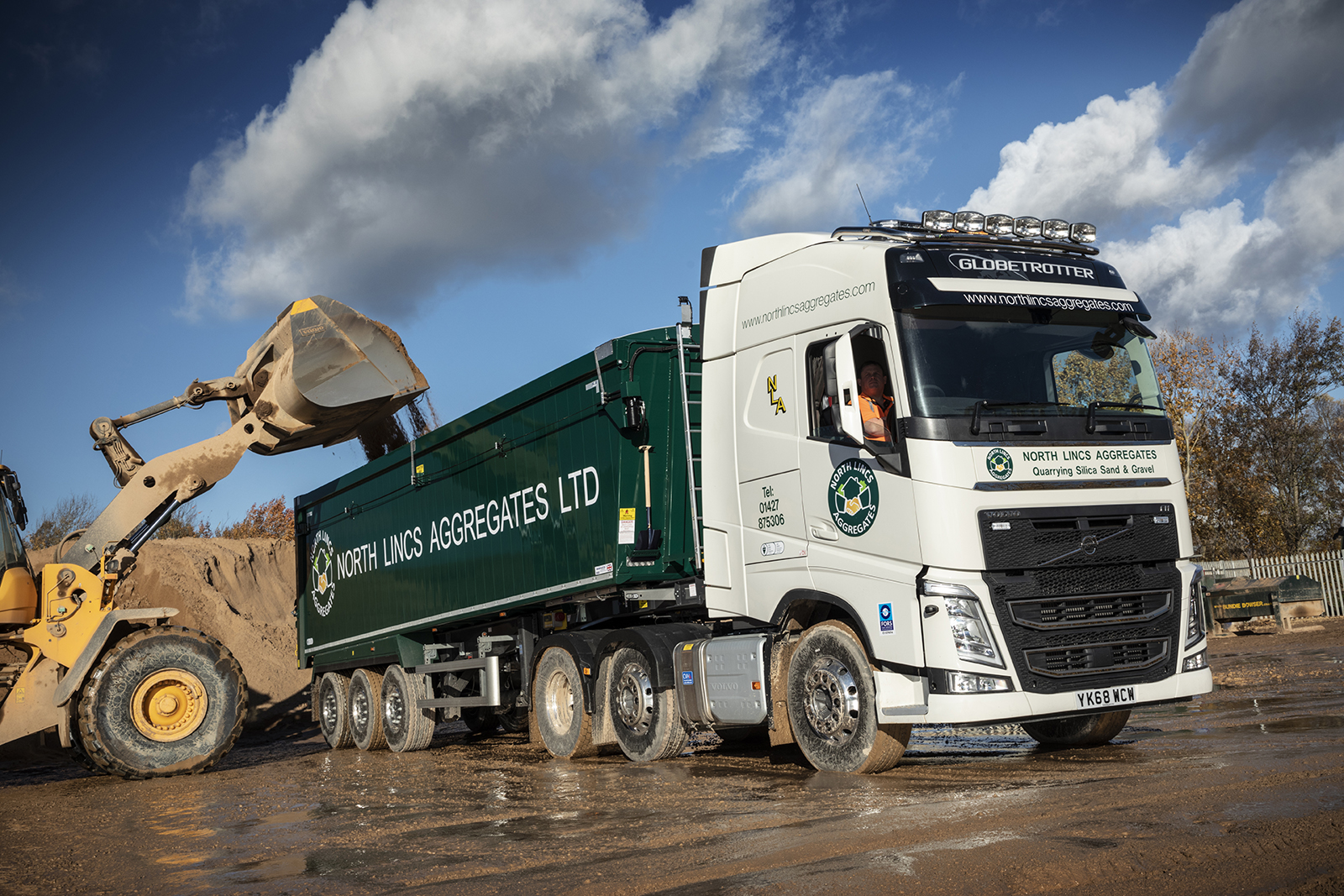 11 Volvo Trucks Pass the Test on Aggregate - Bulk & Tipper