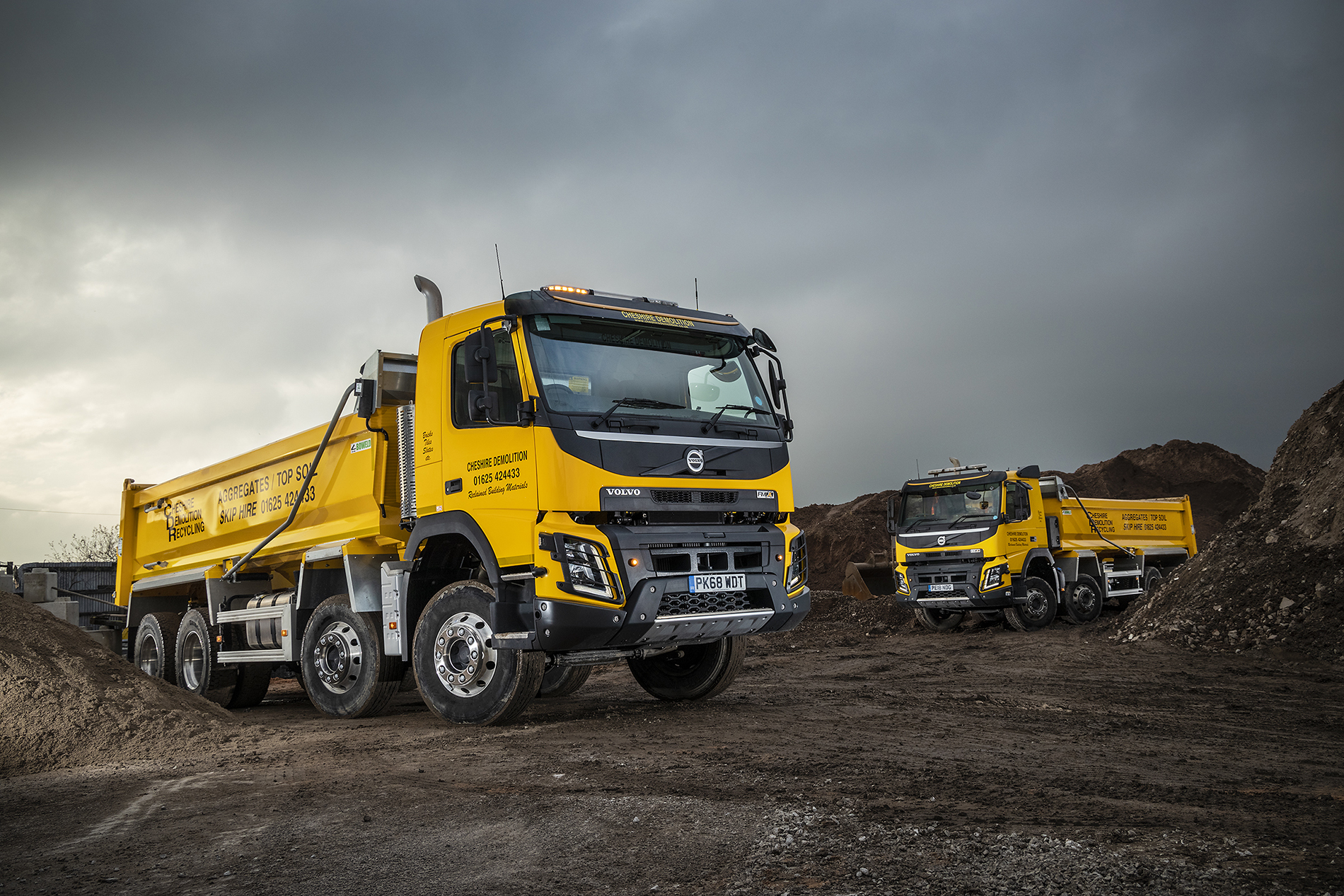 Cheshire Demolition Can’t Knock Volvo’s FMX Rigid - Bulk & Tipper