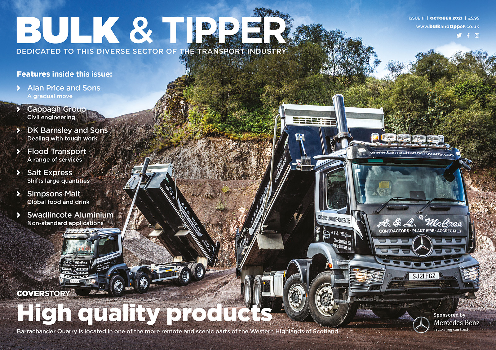 Bulk & Tipper Issue Eleven: October 2021 - Bulk & Tipper